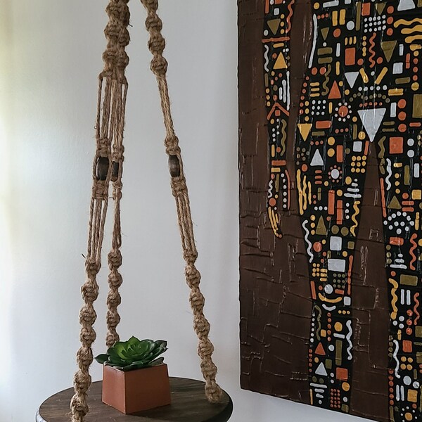 Macrame Table - Etsy