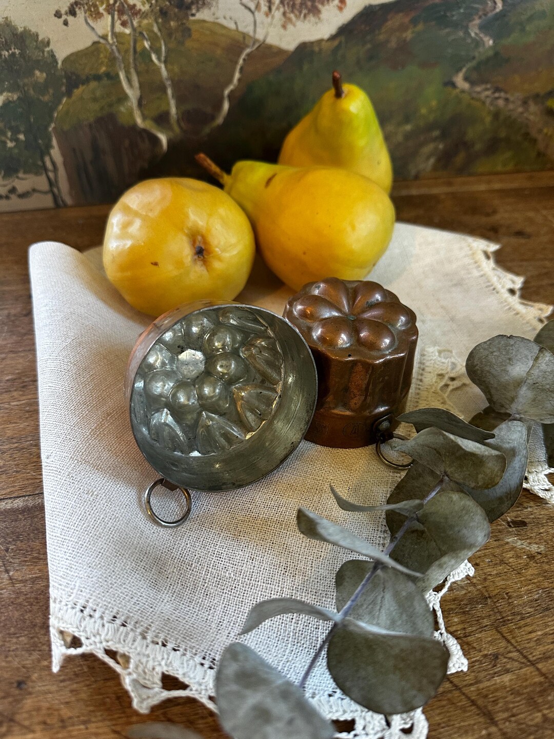 Antique | Christian Wagner | Pure | Copper | Mold | Lined | Hot Dipped ...