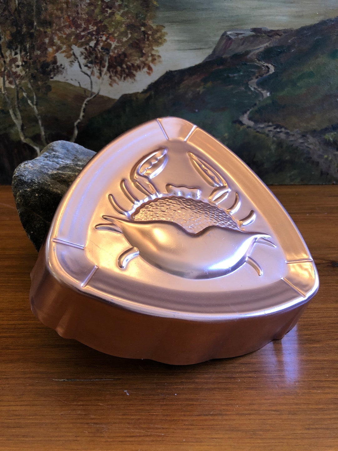 Brushed Aluminum Pink Cooking Mold Jello Mold Crab - Etsy Österreich