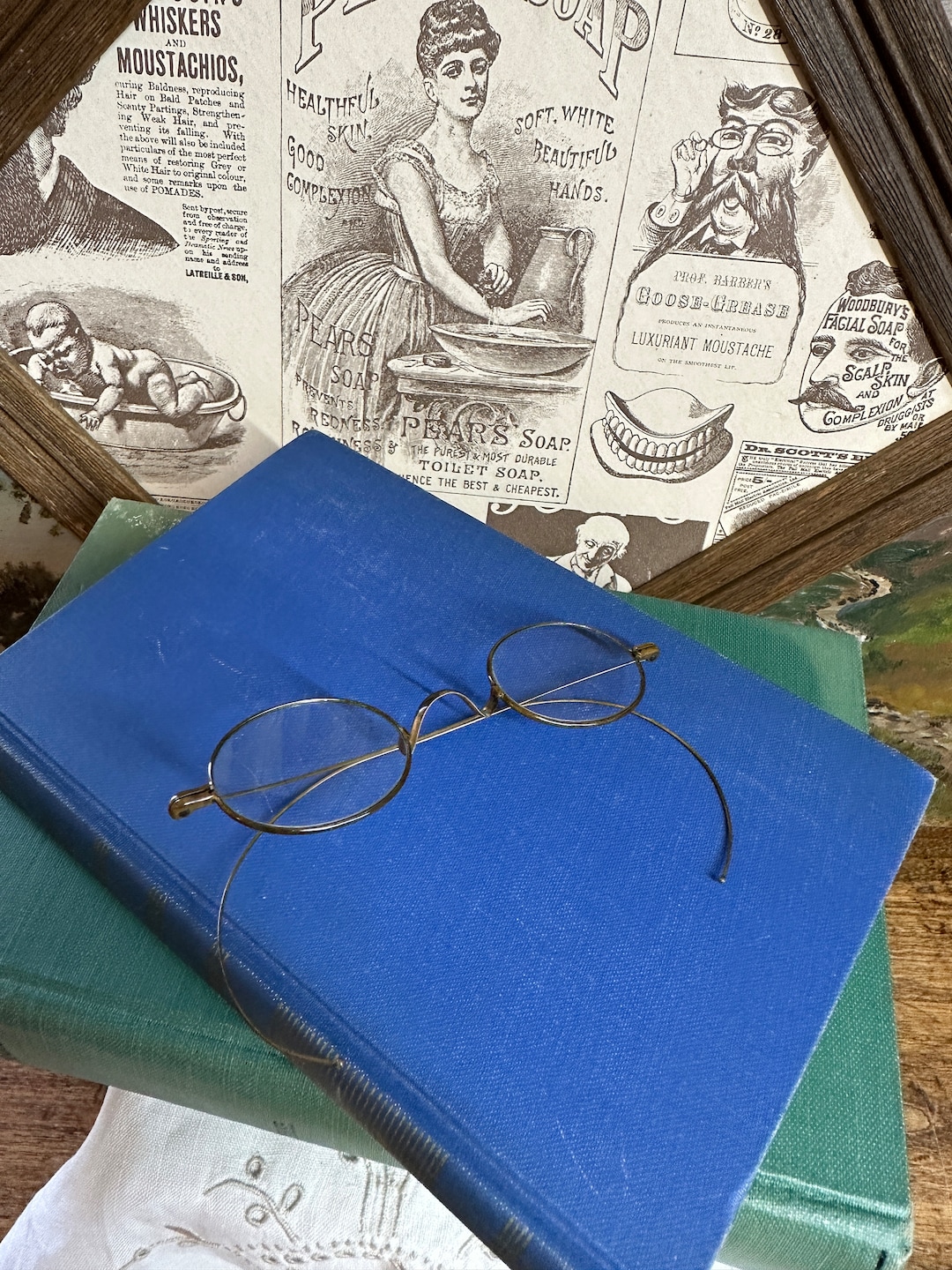Antique | Wire | Spectacles | Pair of Glasses | Victorian Era | Photo ...
