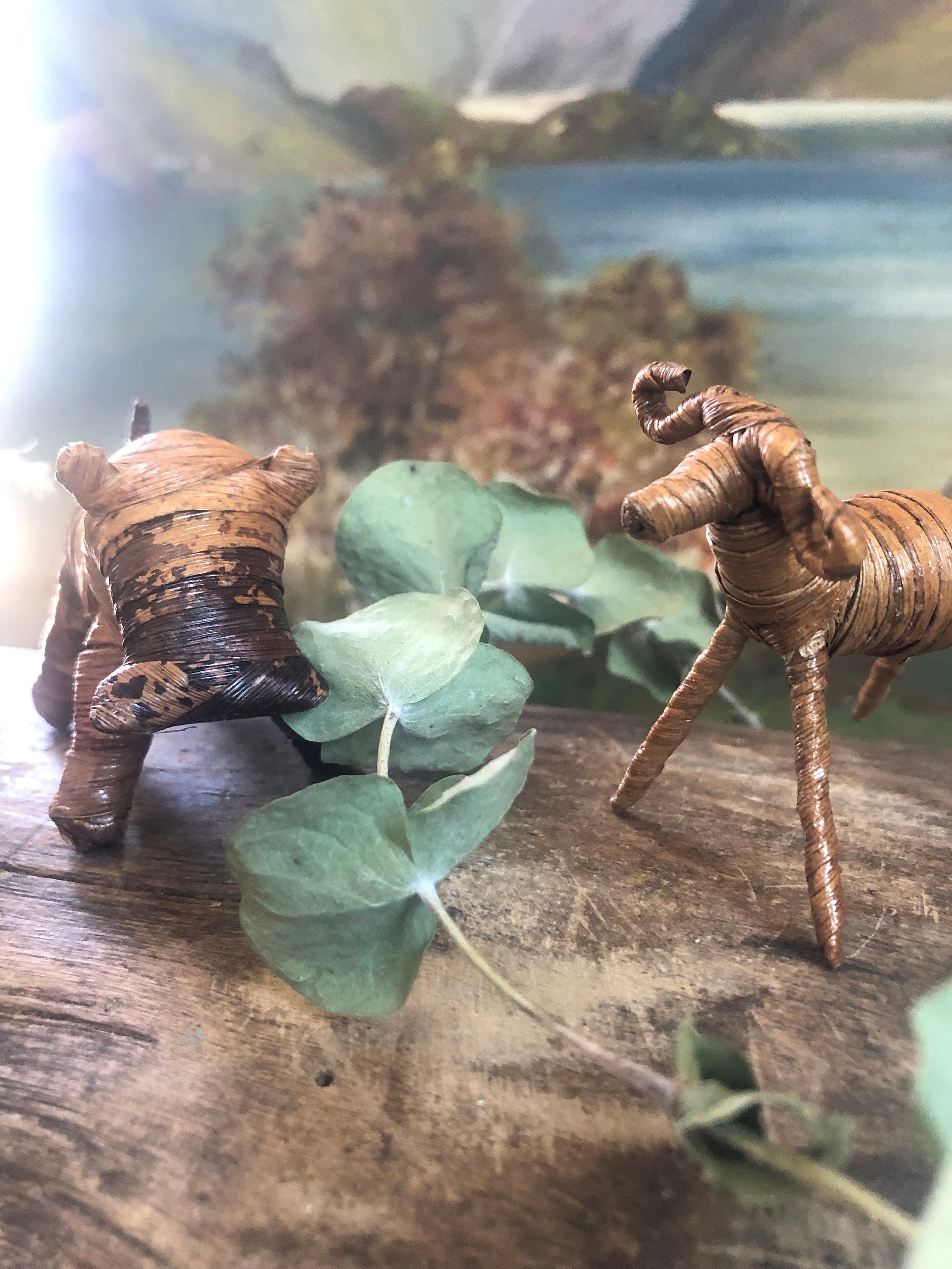 Banana Fiber Animals | Kenyan | Fiber Art | Hand-crafted | African ...