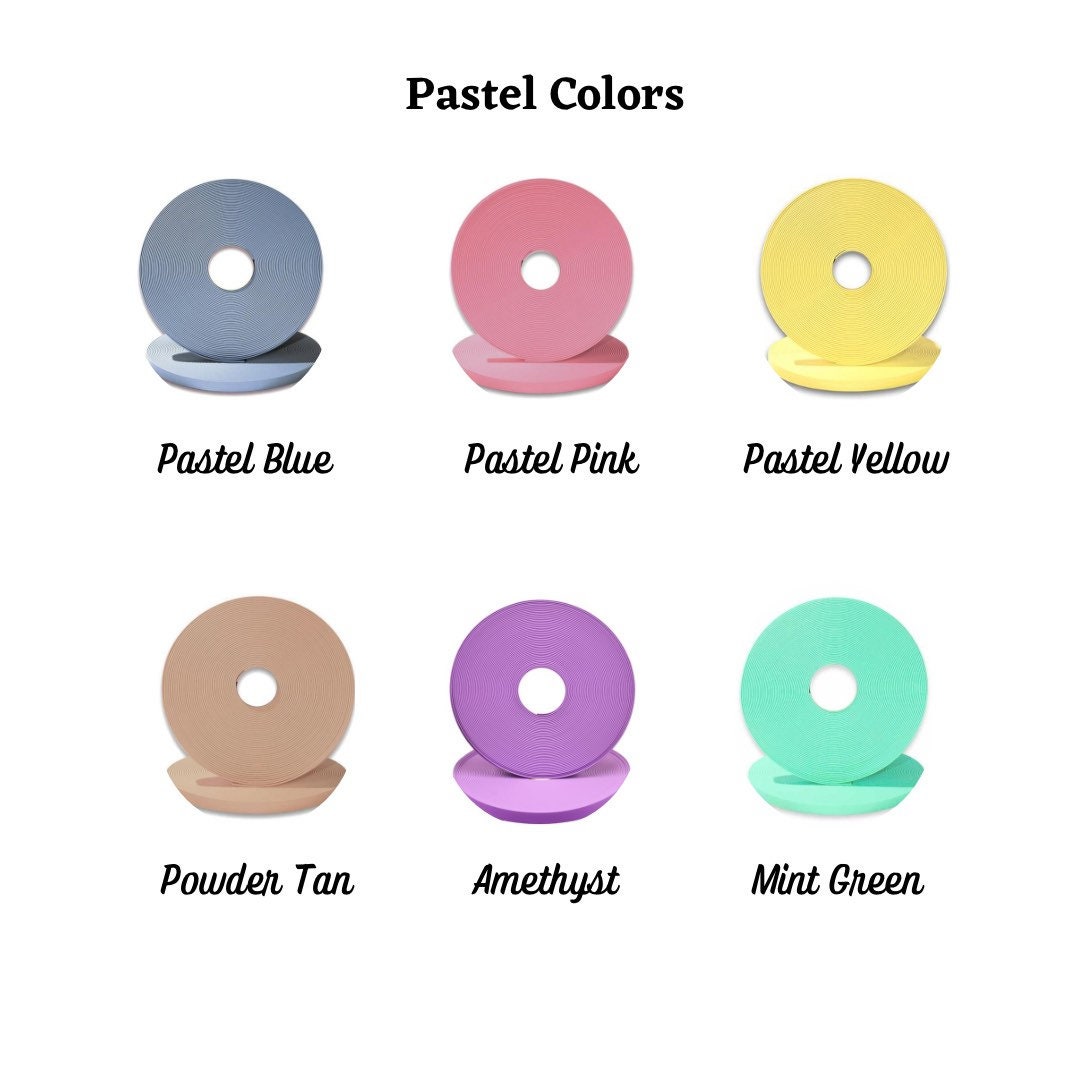 Standard 3/4 Inch Beta Biothane, by the Foot, Vegan Leather Strap, for ...