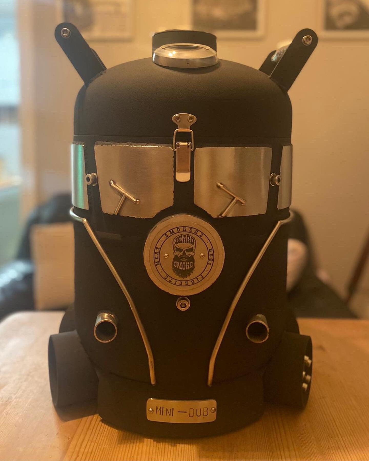 The Beardsmoke Mini-dub BBQ Smoker - Etsy