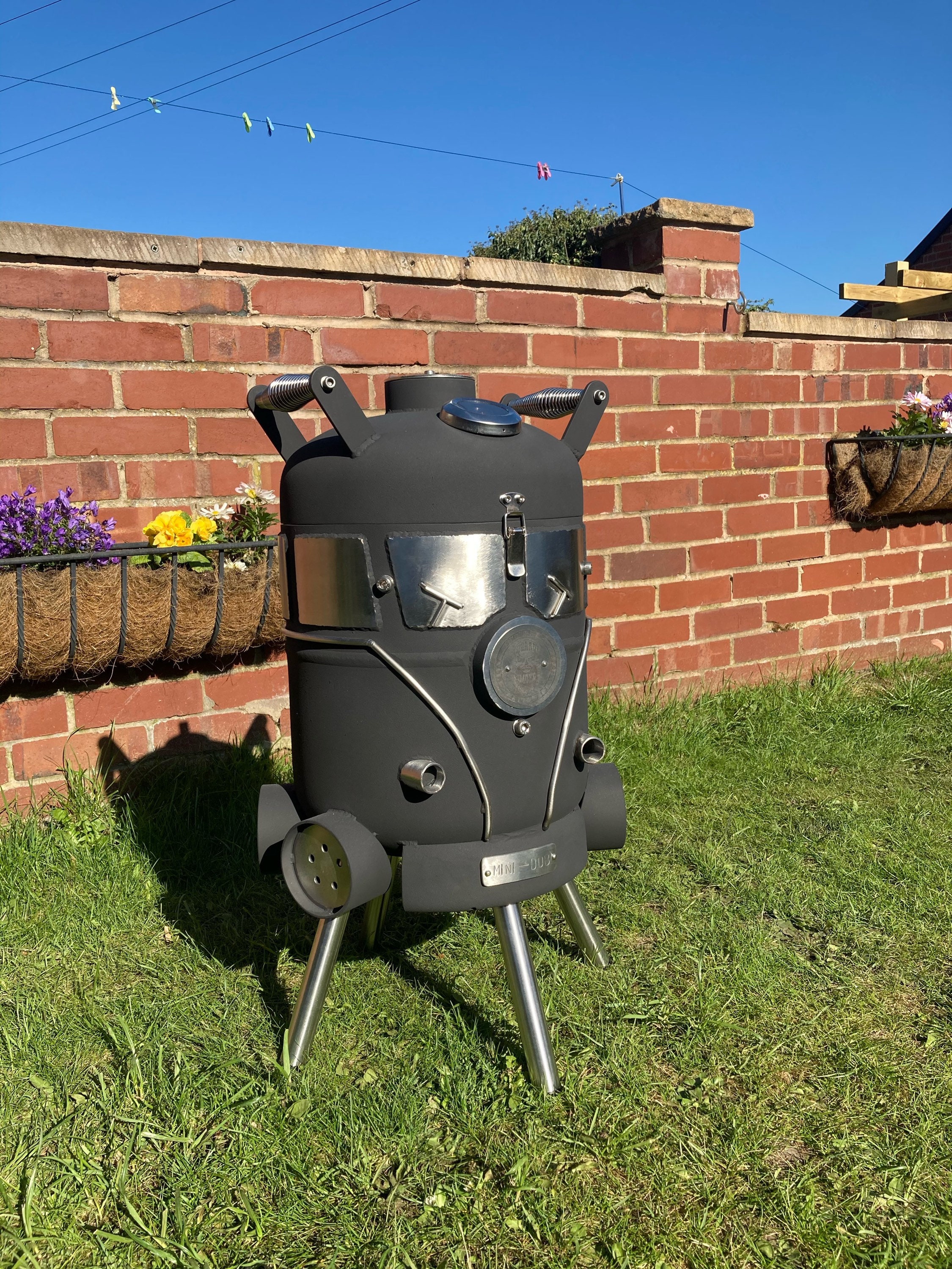 The Beardsmoke Mini-dub BBQ Smoker - Etsy