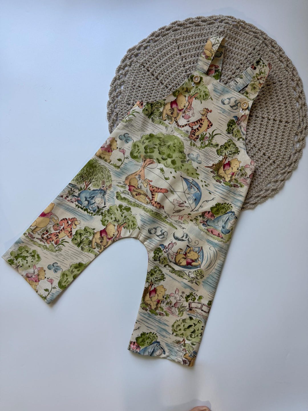 Winnie the Pooh Romper Pant Winnie the Pooh Baby Overalls, Cake Smash ...