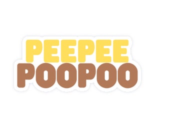 Peepee Sticker - Etsy