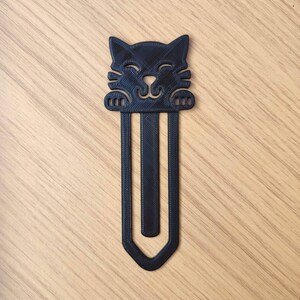 Cat Bookmark, Cat Booksign, Book Sign, Readers, Cats Lover, Black Cat ...