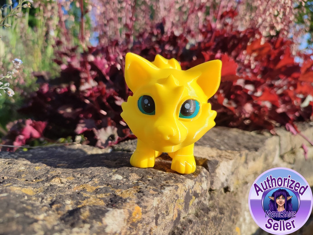 Husky Pups Articulated, Husky Puff, Flexi Husky Puff, 3D Printed ...