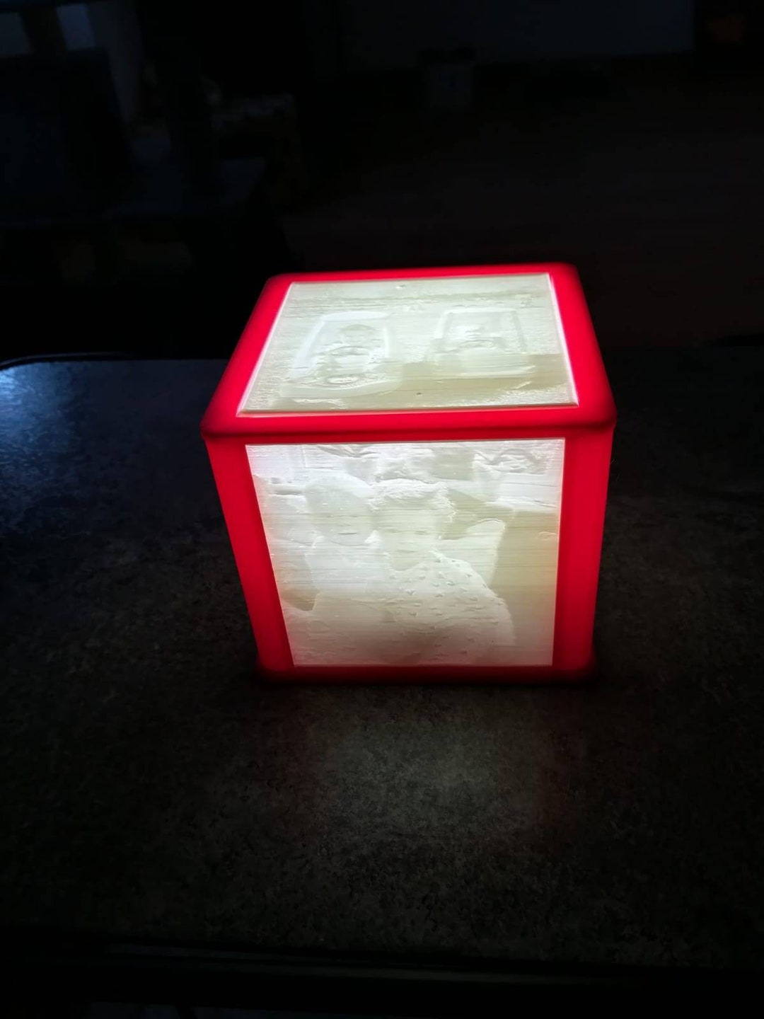 Personalised Photo Box Custom Lithophane Box 3D Printed - Etsy