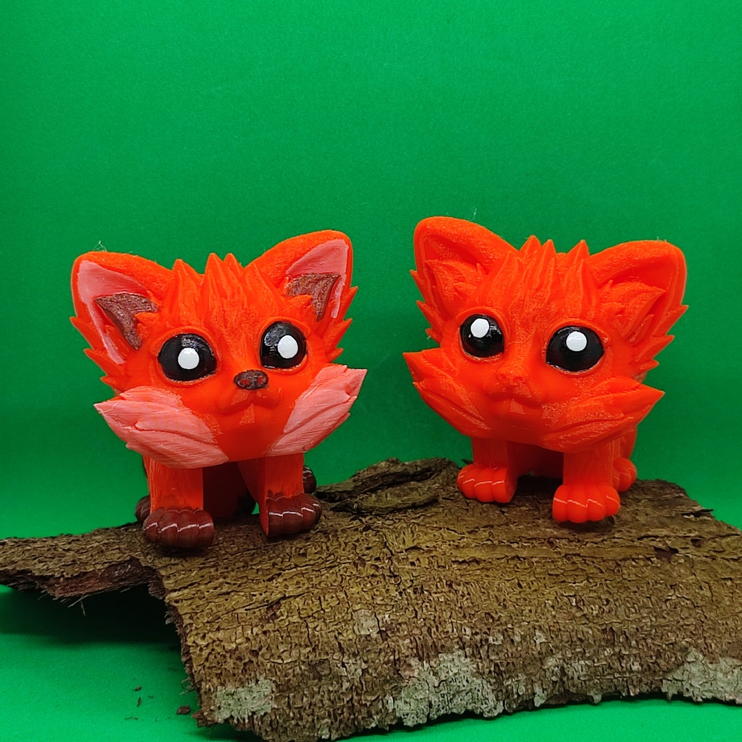 Fox, Articulated Fox, Fox Model, Animal Figure, Nature Lover, Woodland ...