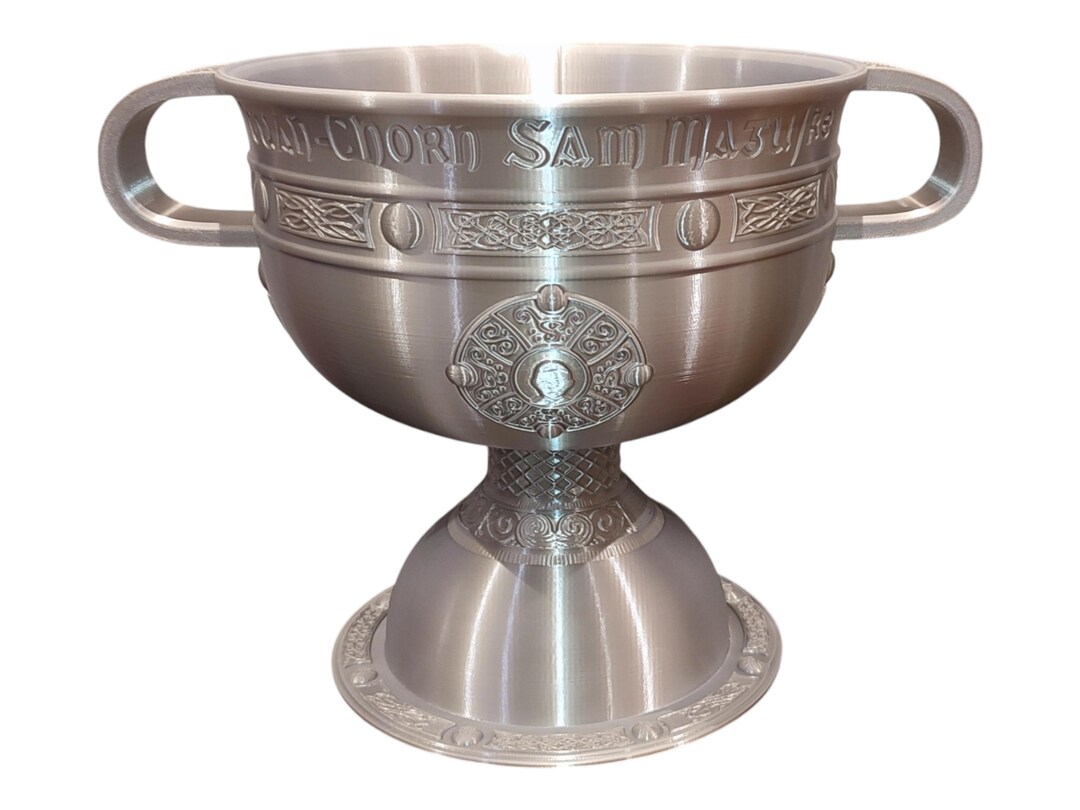 Football Trophy Replica, Irish Football Cup, Lightweight, 3D Printed ...