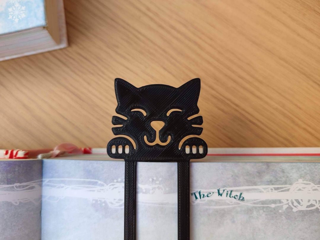 Cat Bookmark, Cat Booksign, Book Sign, Readers, Cats Lover, Black Cat ...