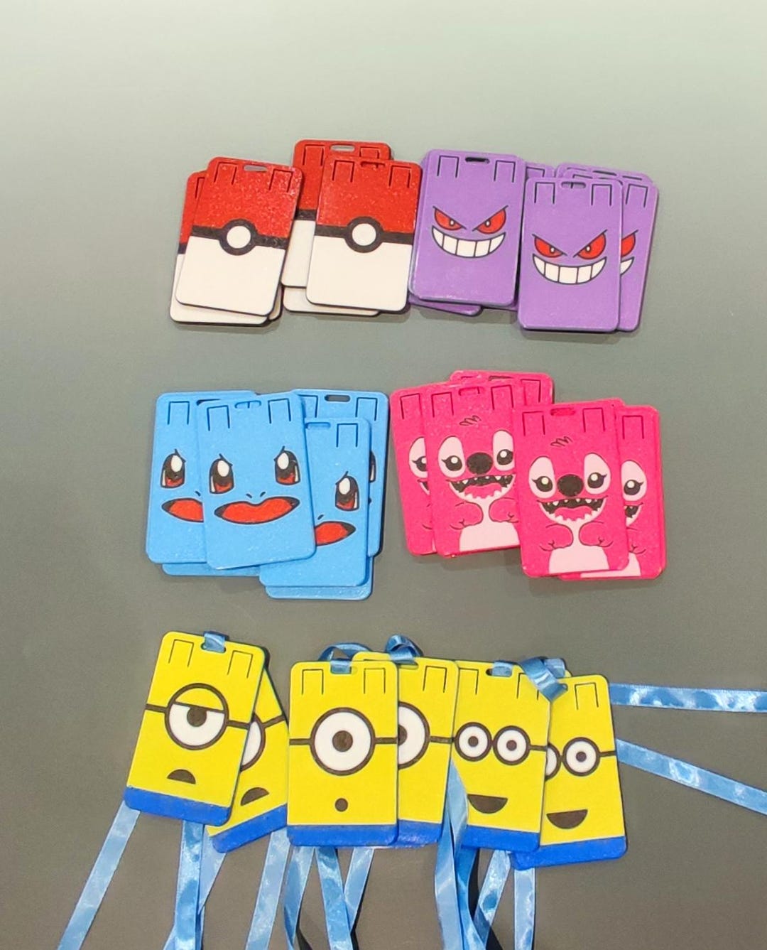 ID Card Holder, Badge Holder, 3D Printed, Unique Badge Holder for Work ...