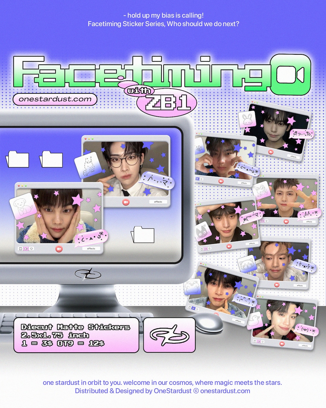 FACETIMING With ZB1 - Etsy