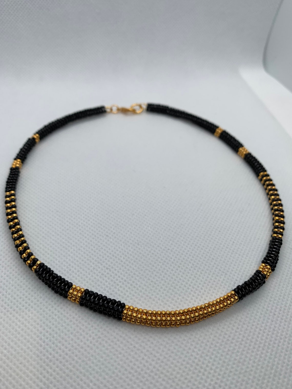 Handmade Seed Bead Necklace/handwoven Necklace - Etsy