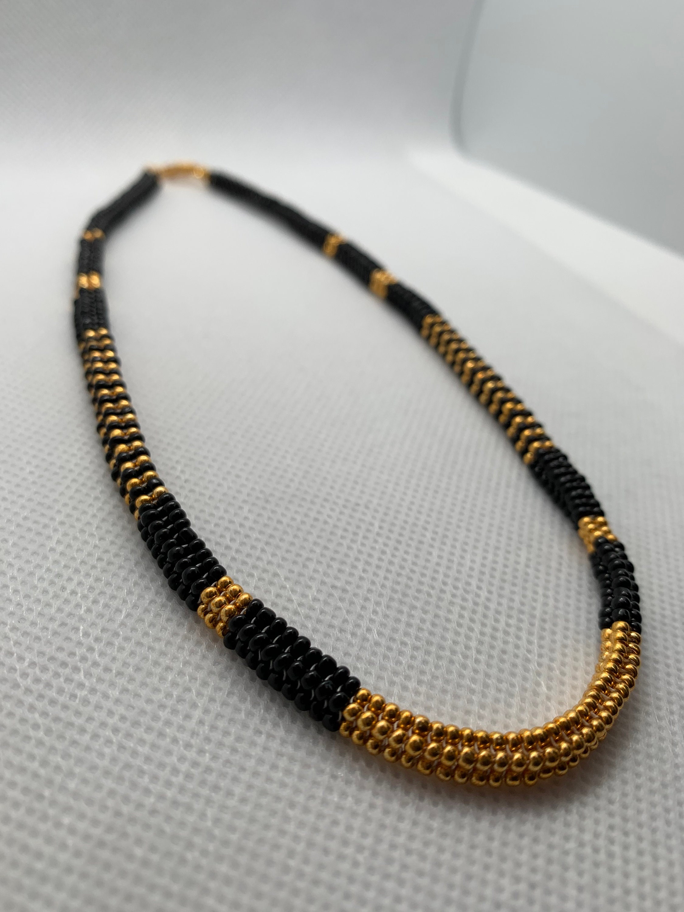 Handmade Seed Bead Necklace/handwoven Necklace - Etsy