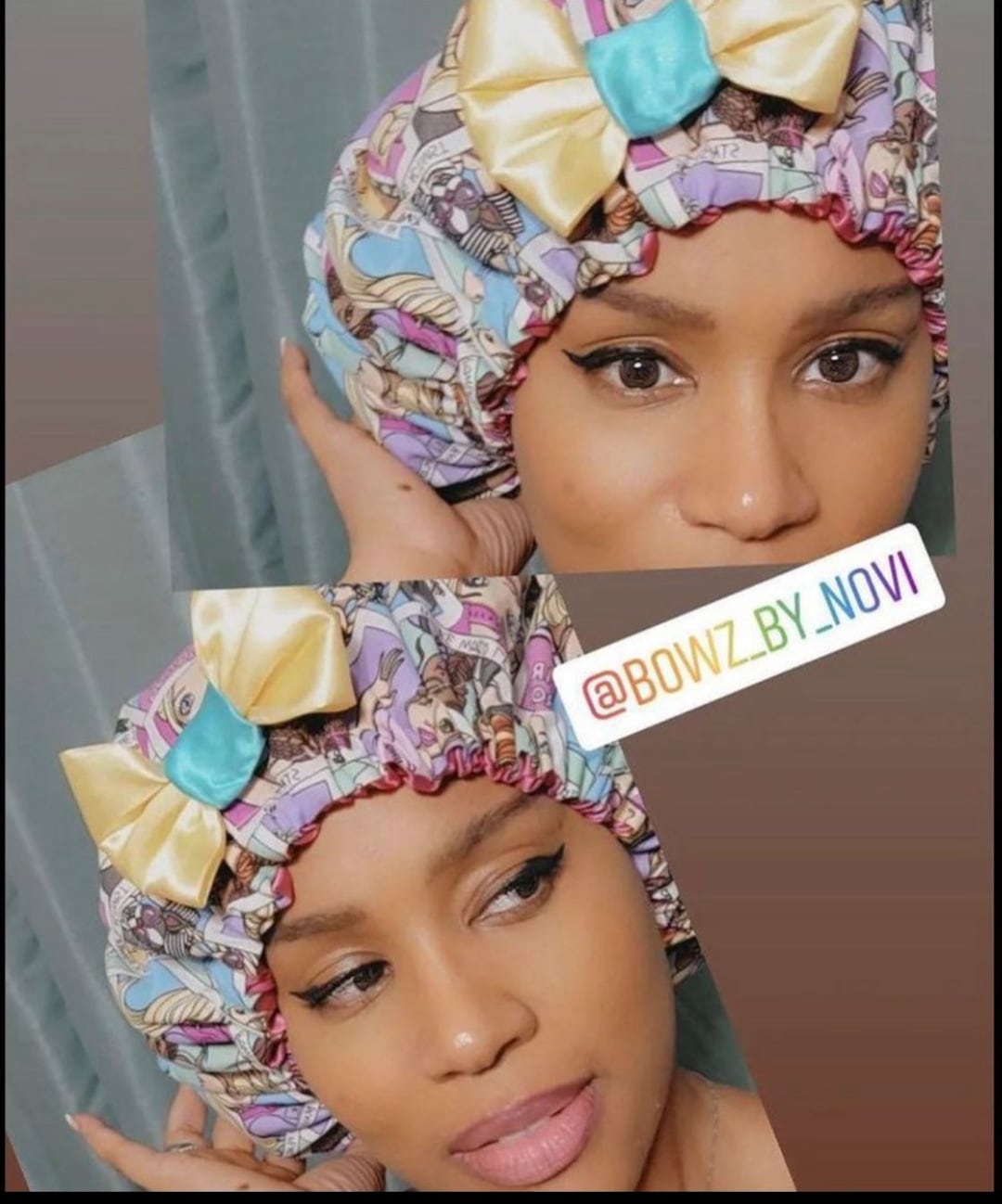 Teen/ Adult Satin Lined Bonnets No Slip - Etsy