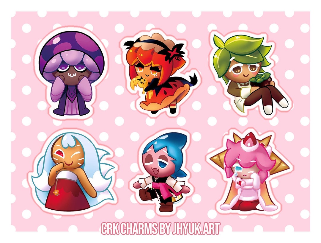 Cookie Run 2" Acrylic Charms | Cute Keychains | Vol. 1 - Etsy