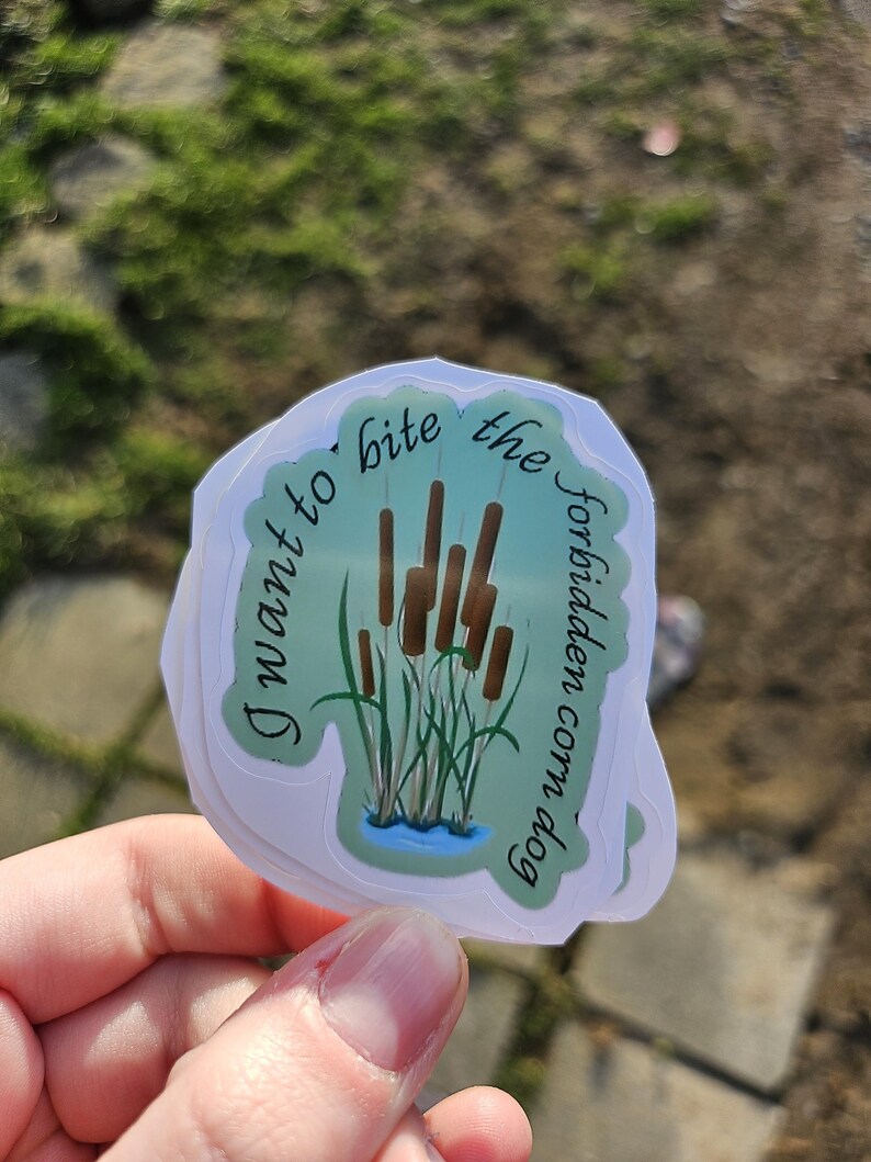 Forbidden Corn Dog Sticker - Etsy