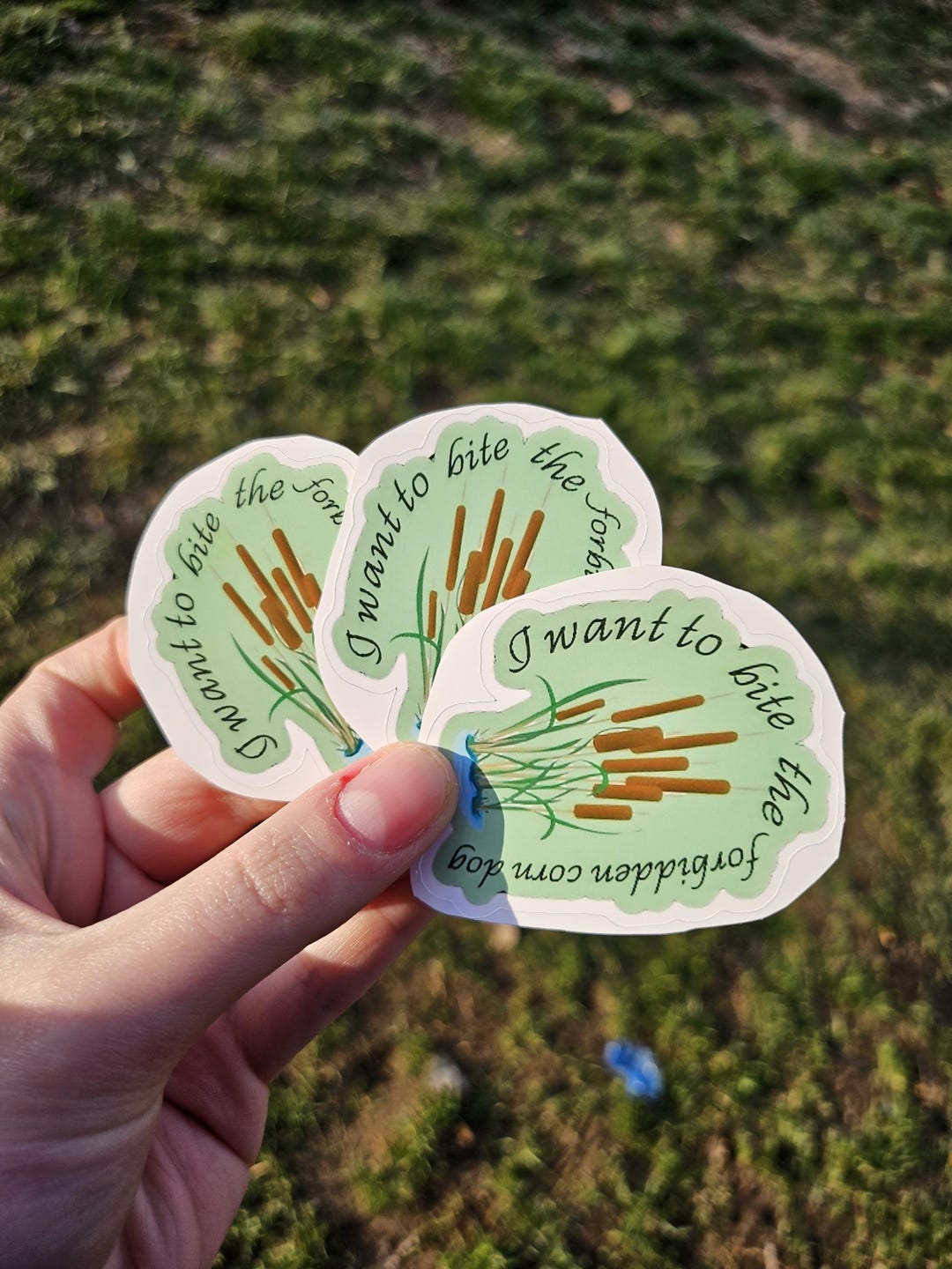 Forbidden Corn Dog Sticker - Etsy