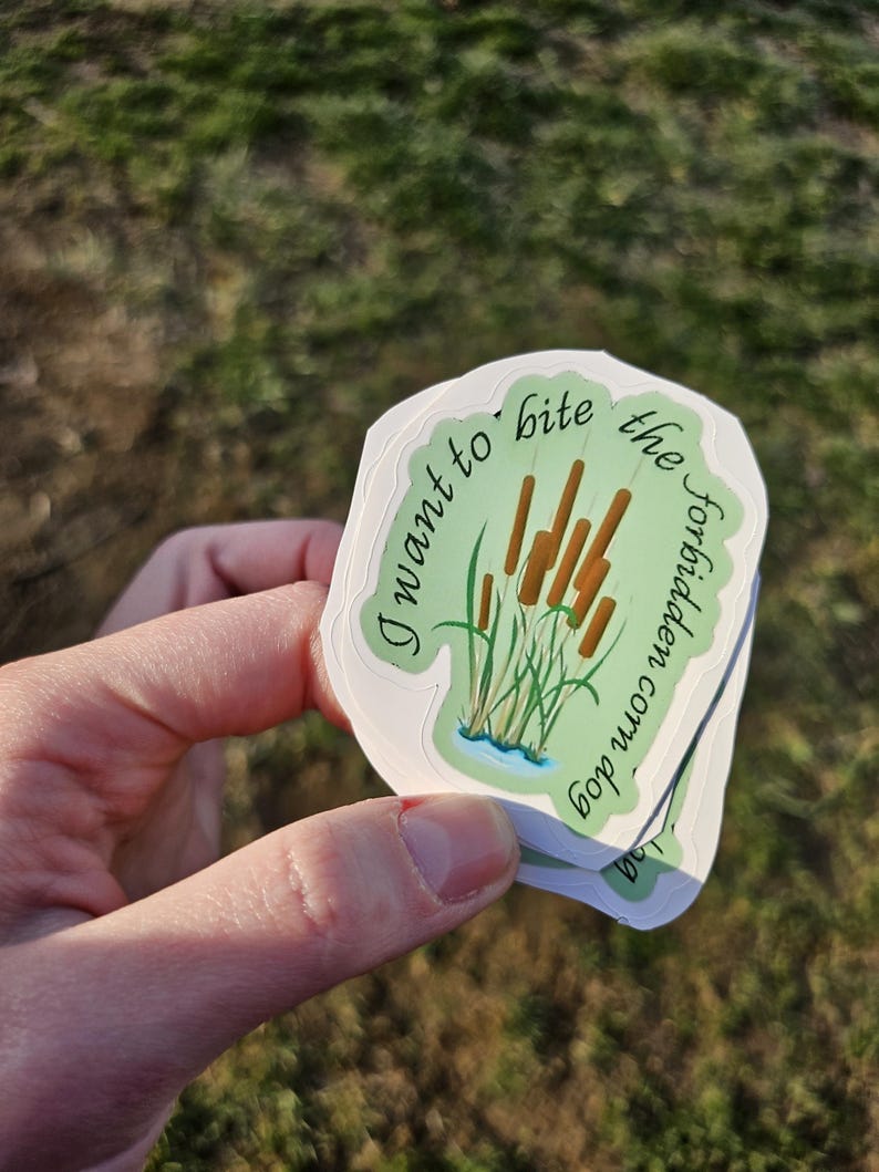 Forbidden Corn Dog Sticker - Etsy