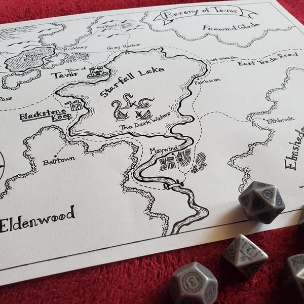 Fantasy Maps - Etsy