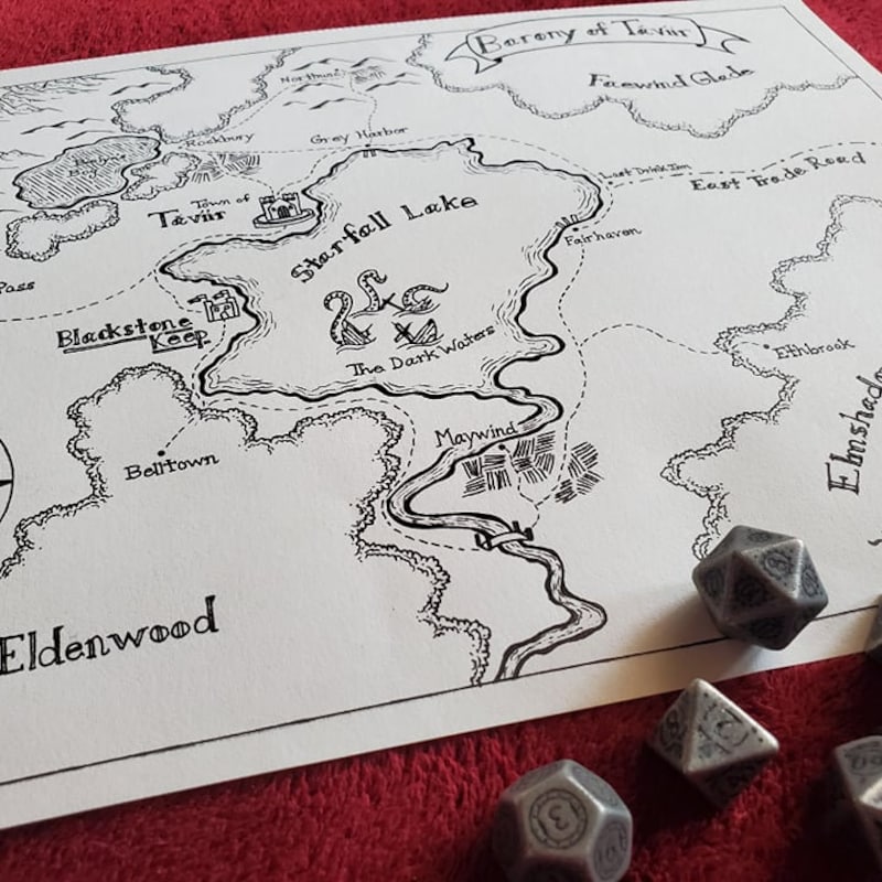 Fantasy Maps - Etsy
