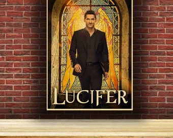 Lucifer Morningstar Poster - Etsy