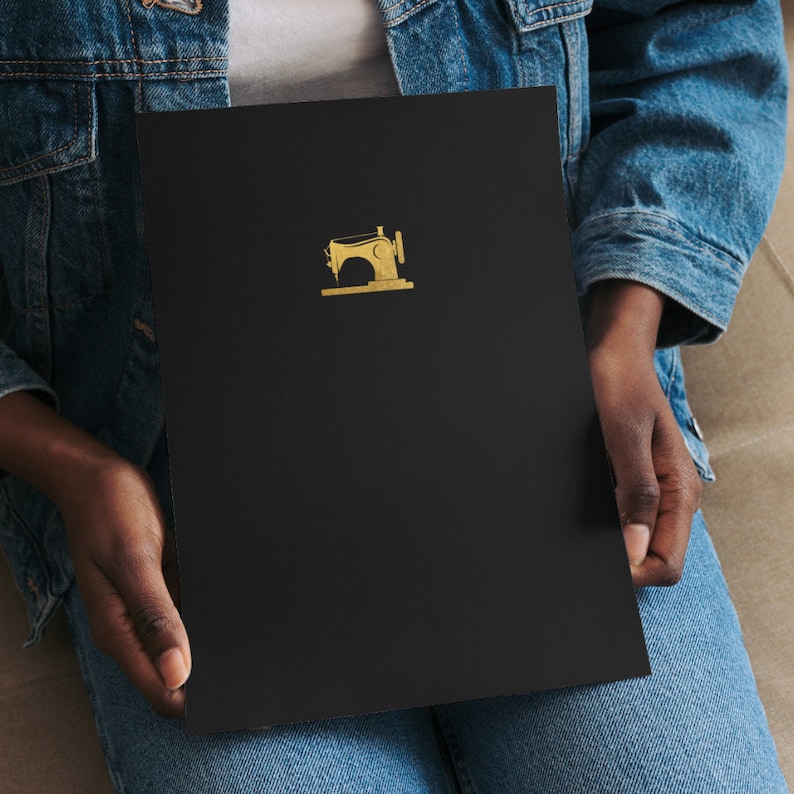 B5 Sewing Bullet Journal Printable | Sew Notebook Pdf | Tailor Planner ...