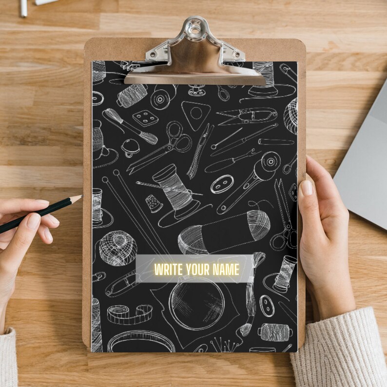 B5 Sewing Bullet Journal Printable | Sew Notebook Pdf | Tailor Planner ...