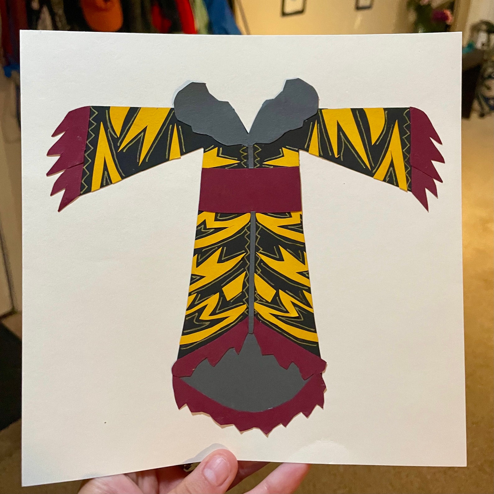 Custom Shadow and Bone Kefta Art Made to Order With Your - Etsy