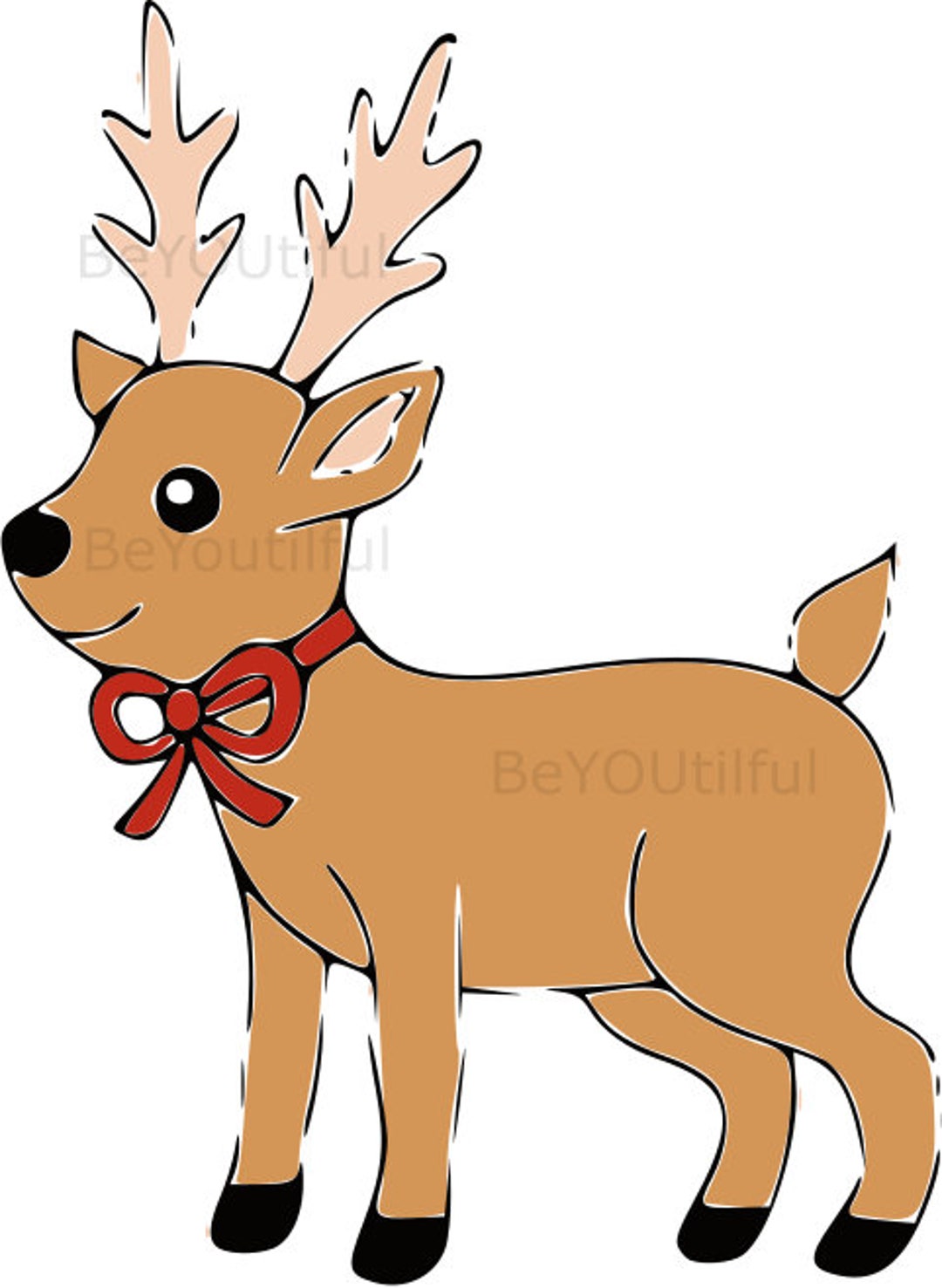 Reindeer SVG - Etsy