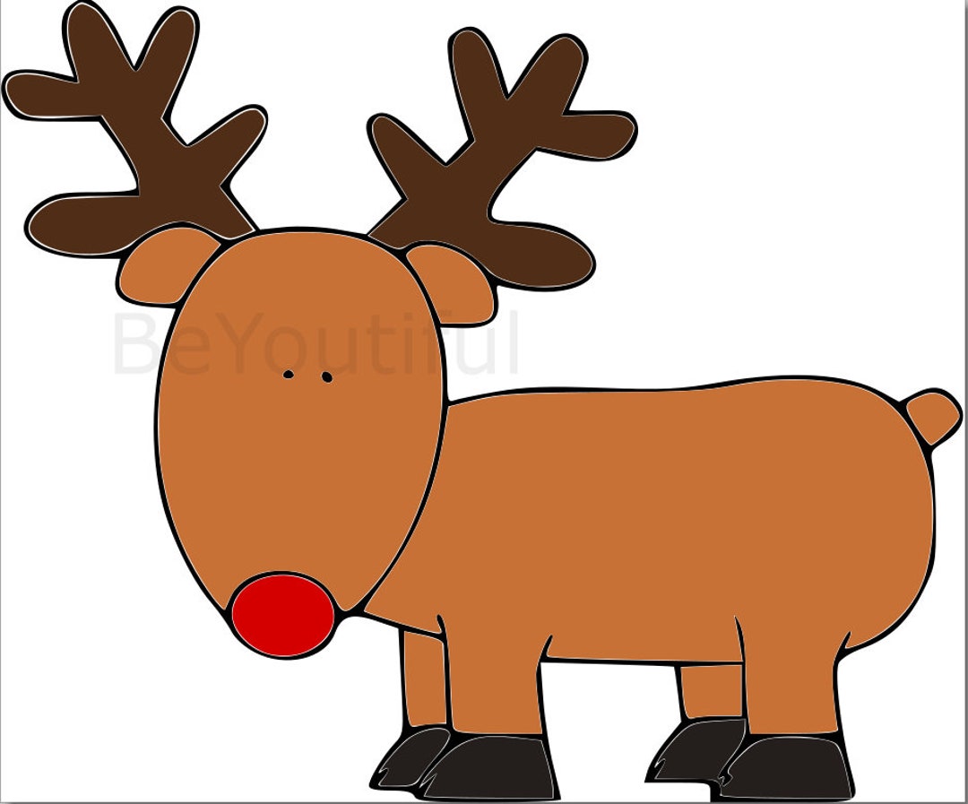 Rudolph SVG - Etsy