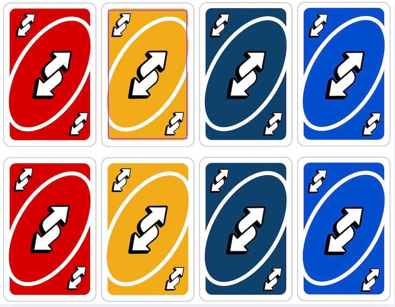 Customizable UNO Card Game Template | DIY Family Game Night (digital ...