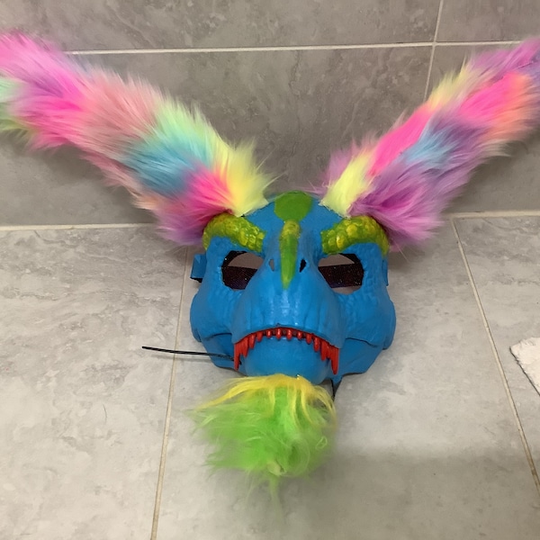 Custom Dino Mask - Etsy