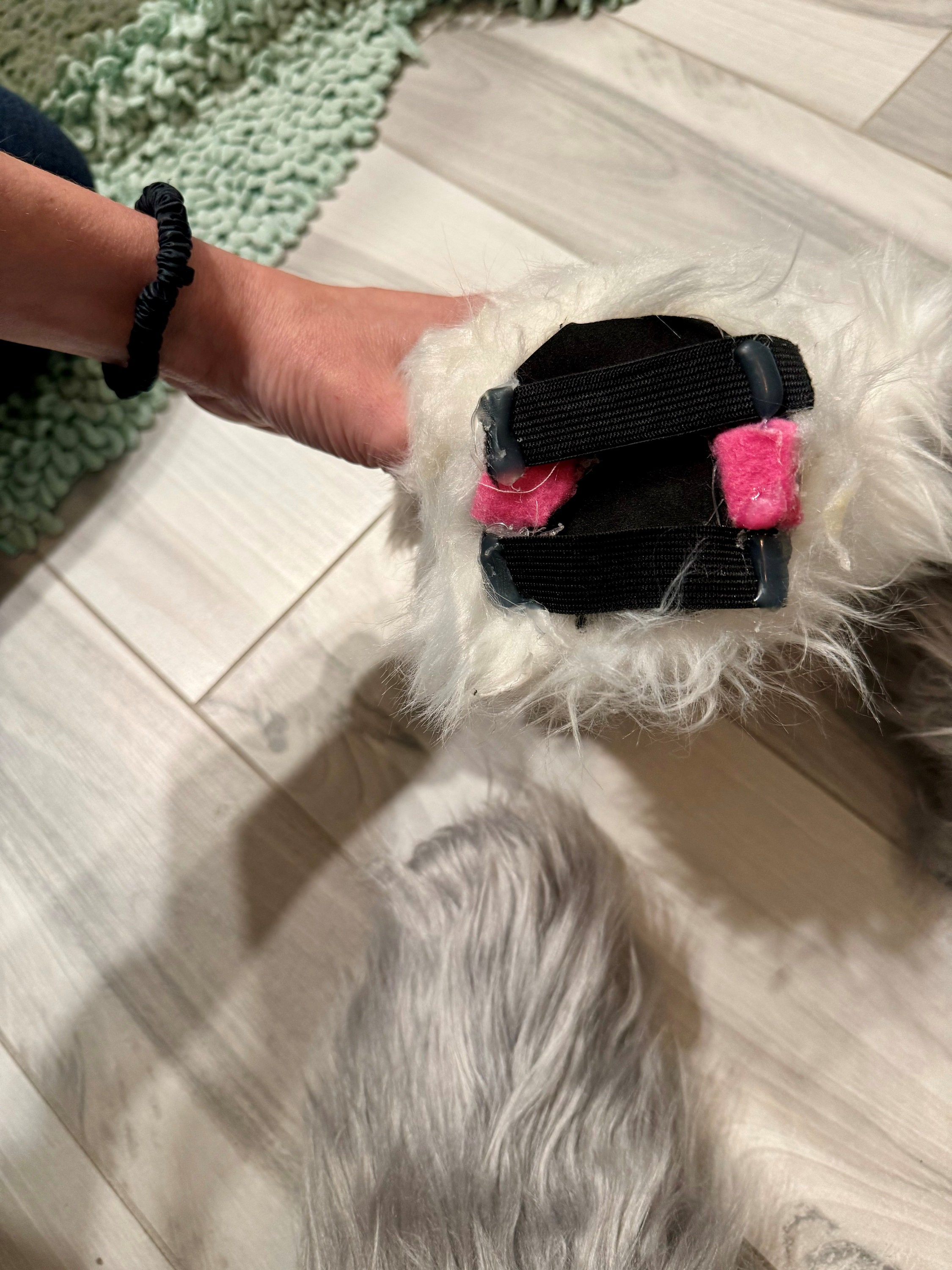 Fursuit Tails, Stretched Loops for Belt. Come With a Long Grey Tail, a ...