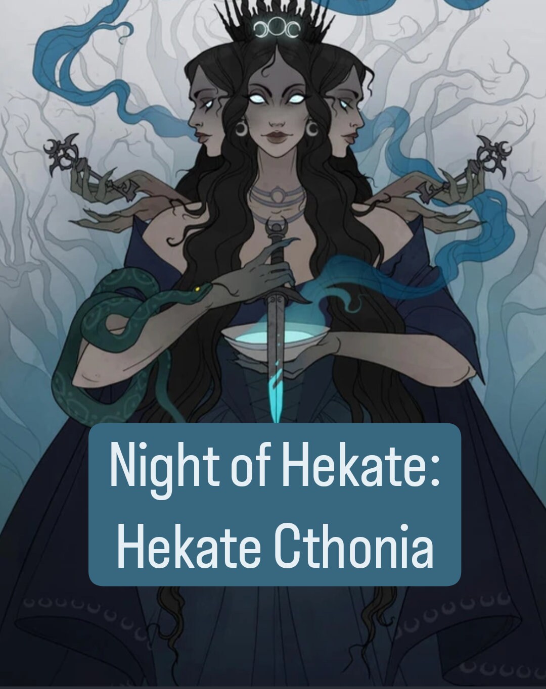 Hekate Cthonia: Night of Hekate - Etsy