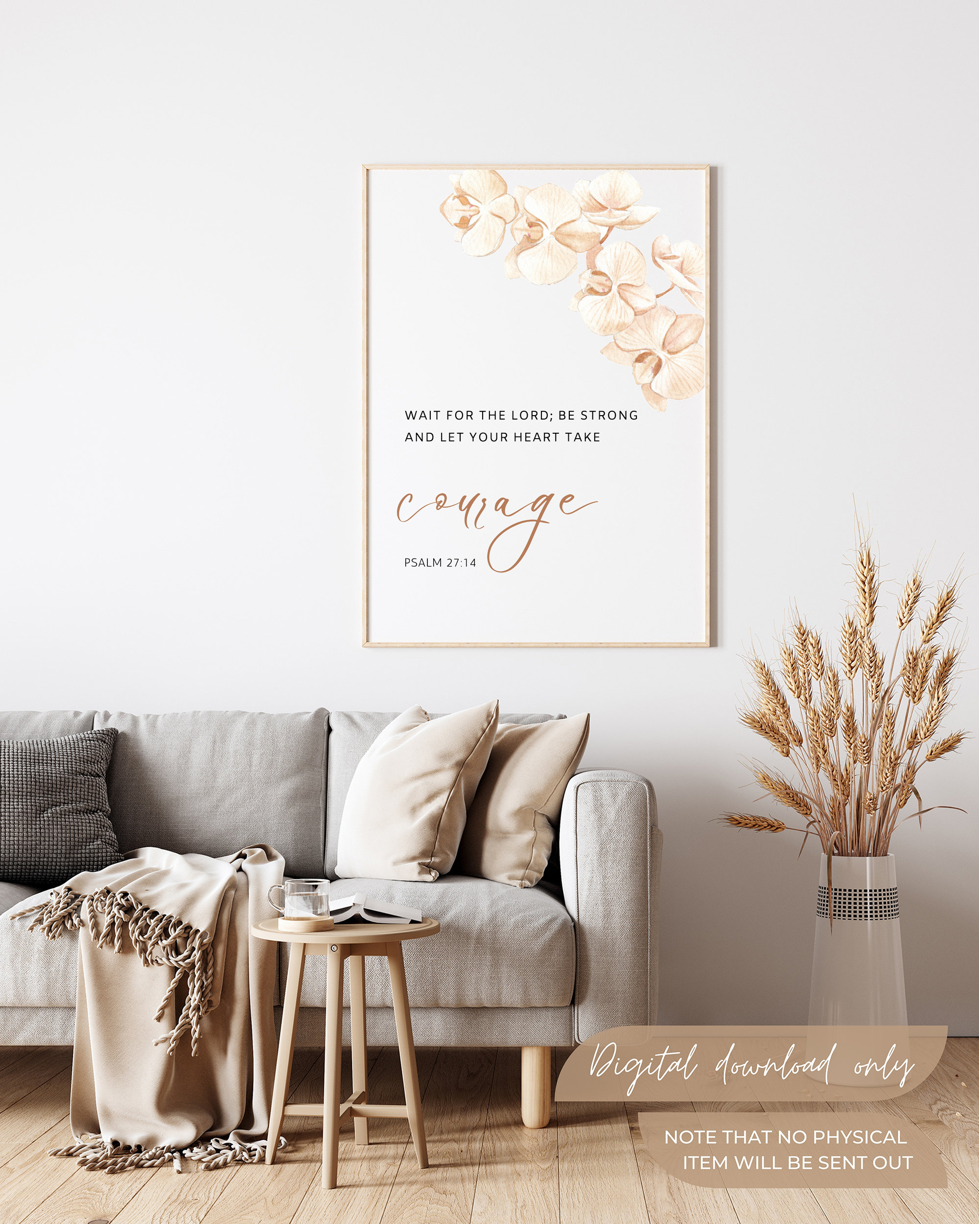 Wait for the Lord Be Strong, and Let Your Heart Take Courage Psalm 27: ...