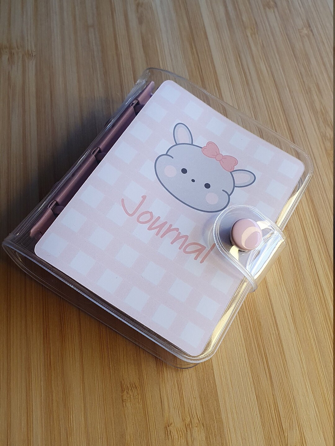 3 Ring Mini Journal With Sticker Starter Set Korean Diary DIY PVC ...