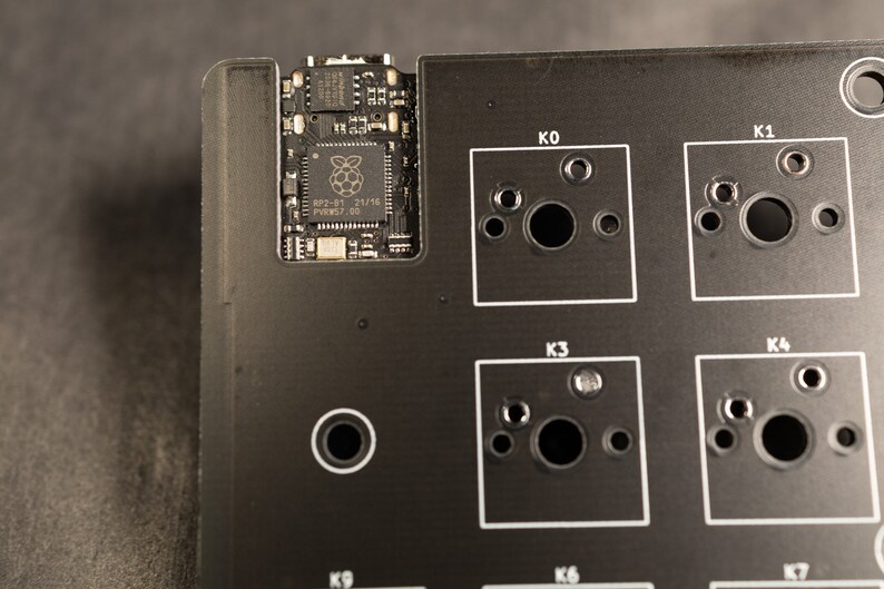 Mechanical Switch Macro Pad PCB for Tiny 2040 Controller - Etsy
