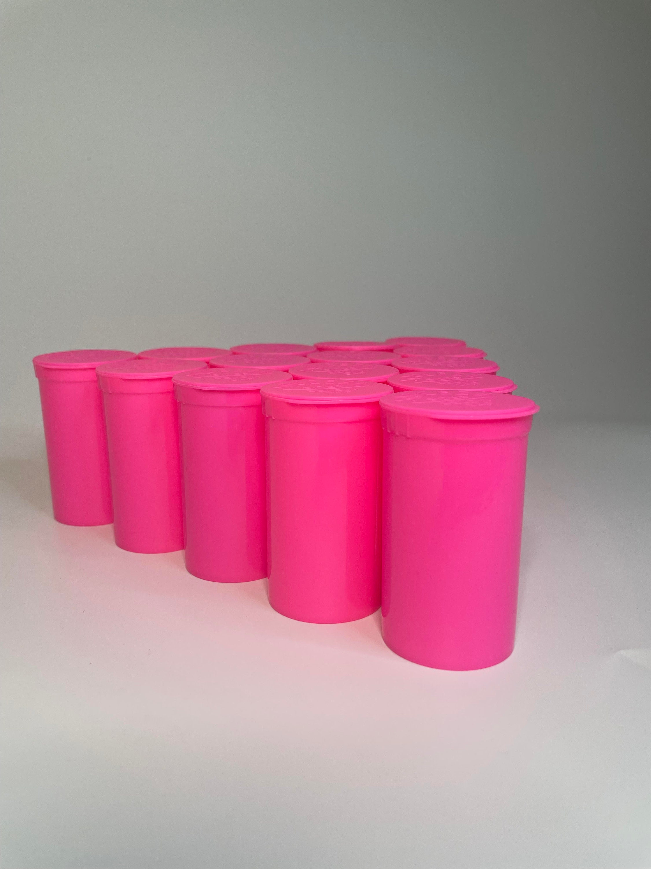 HOT PINK 19 Dram Pop Top Airtight Pot Container Smell Proof - Etsy