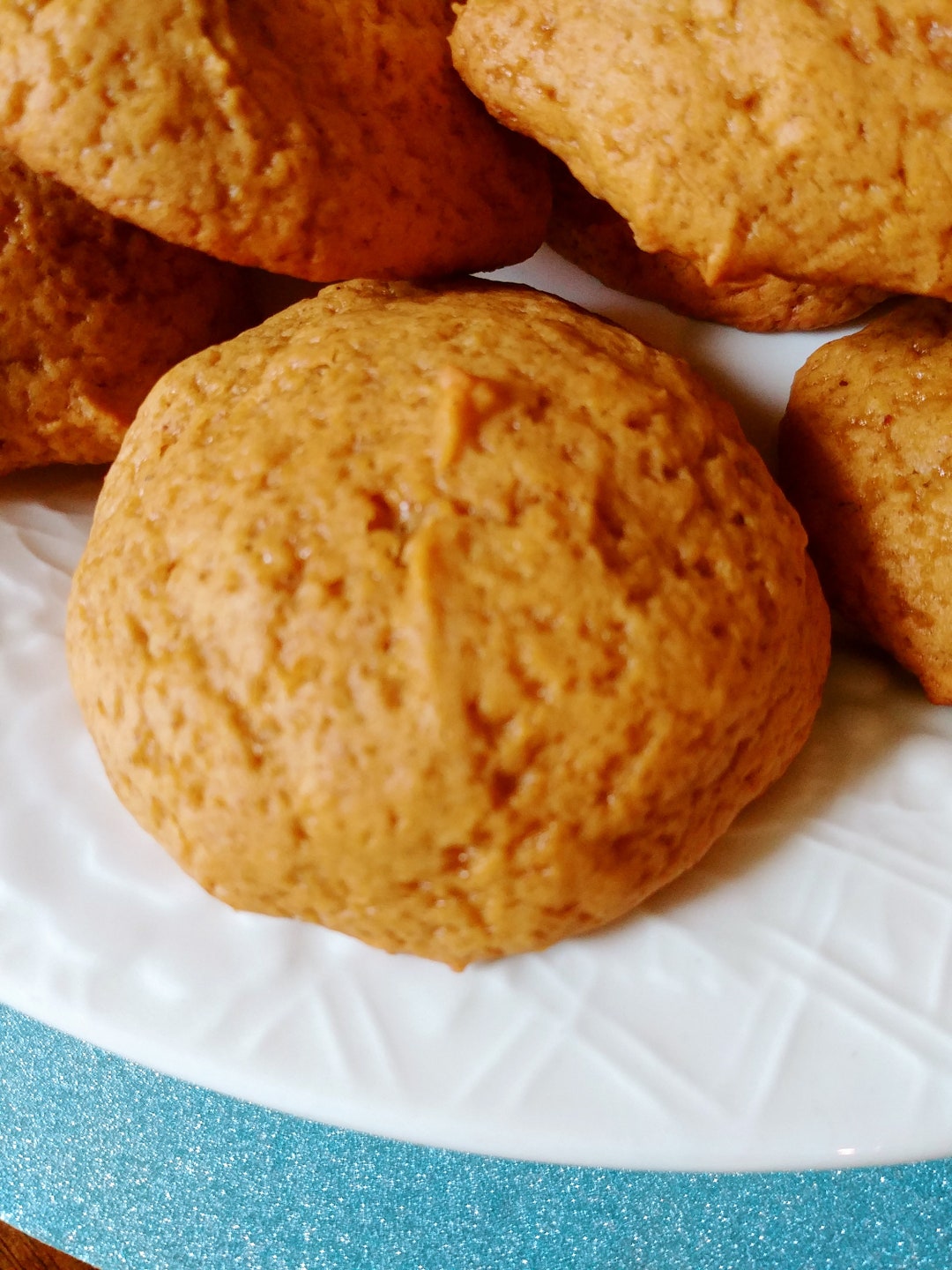 Super Soft Pumpkin Cookies (no Icing) - Etsy