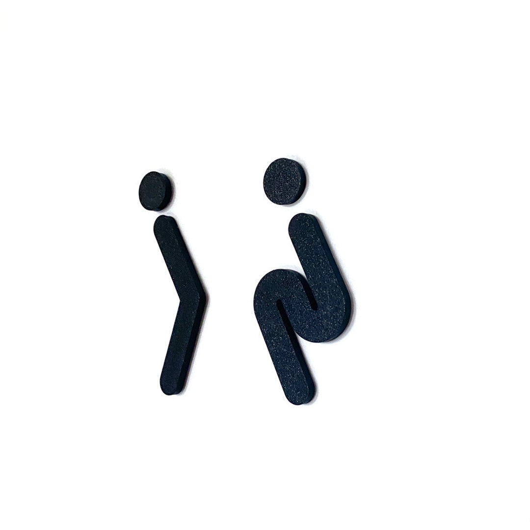 Signage Pictogram Toilets - Etsy Australia