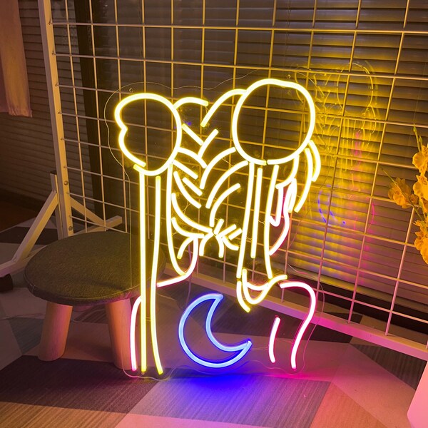 Sailor Moon Neon Sign - Etsy