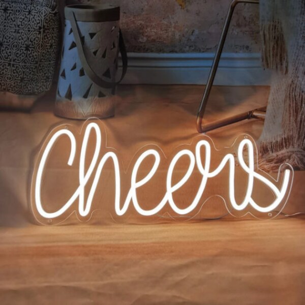 Cheers Sign - Etsy