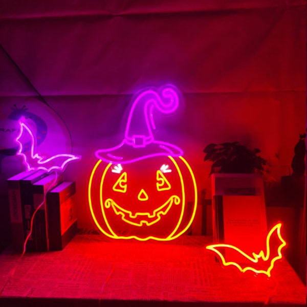 Witch Hat Neon Sign - Etsy