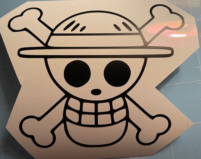 Straw Hat Luffy Decal - Etsy Canada