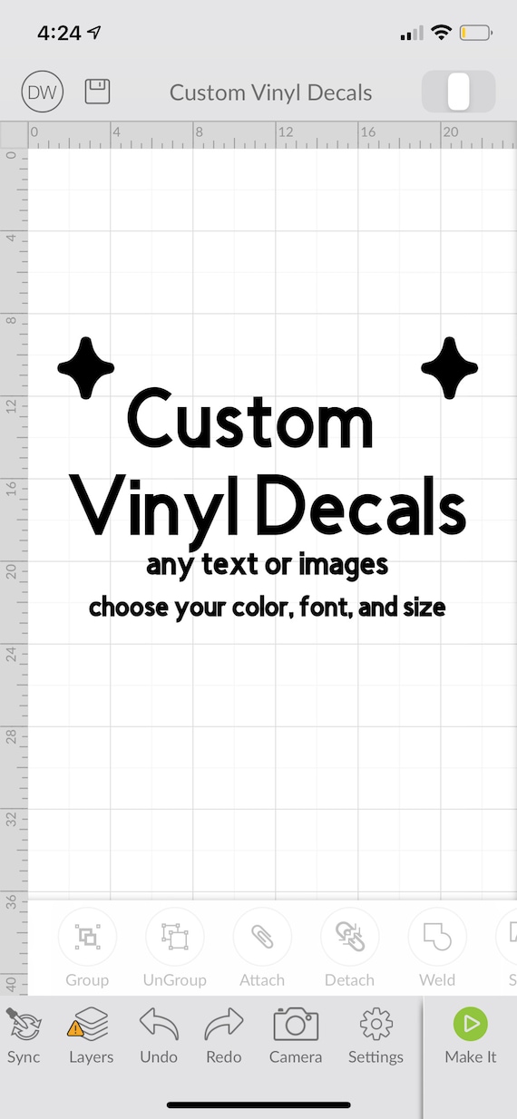 Custom Vinyl Decals - Etsy