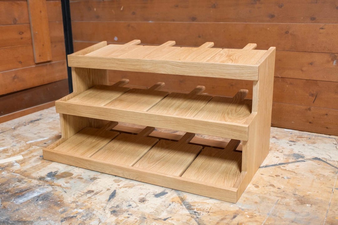 Pastry Display Shelf – Custom Size Available | Handmade Solid Wood ...
