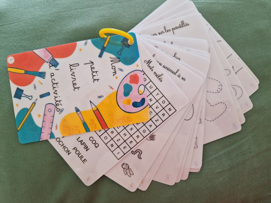 My Little Activity Booklet - Etsy